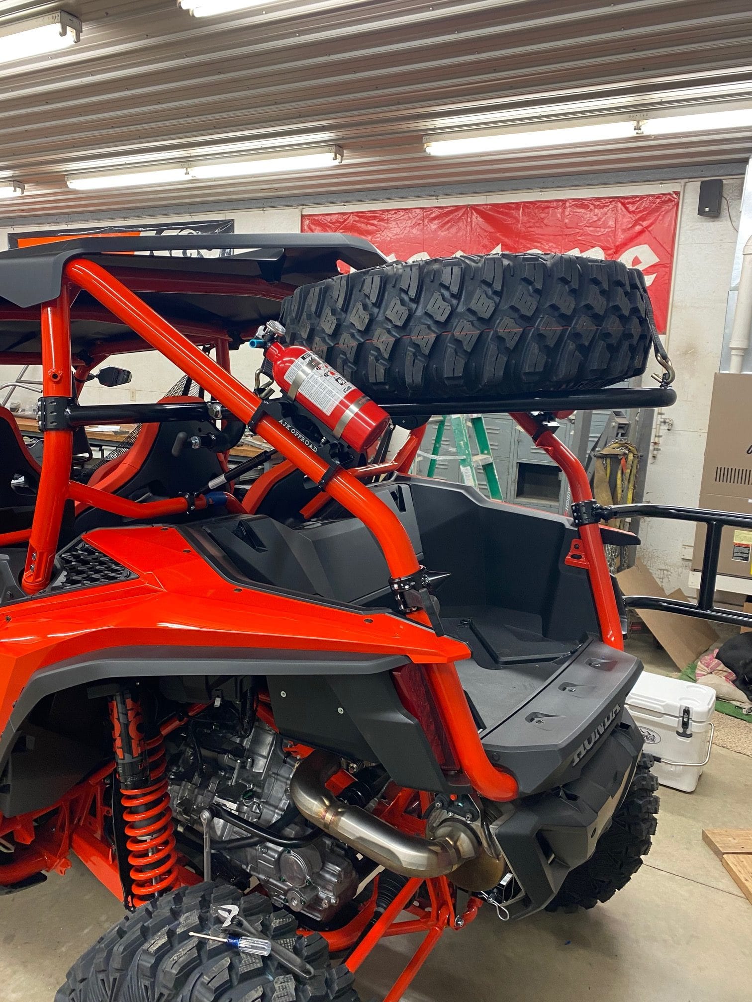 Honda Talon Spare Tire Carrier